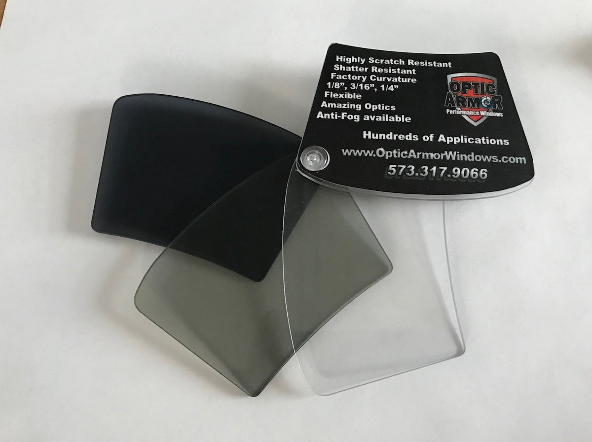 Optic Armor Fox Body Mustang drop in windshield – Rogue Race Cars